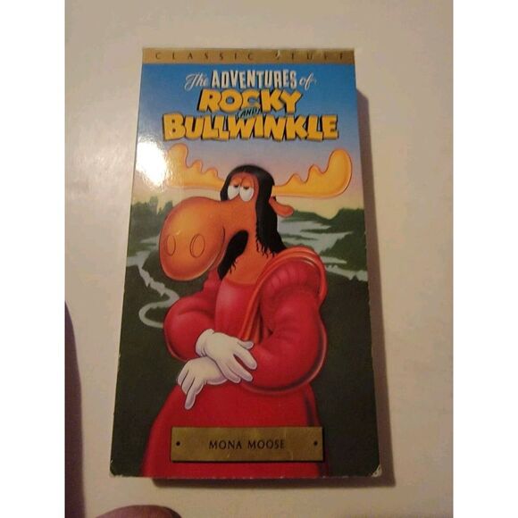 Media | The Adventures Of Rocky Bullwinkle Vol 1 Mona Moose Vhs 1991 ...